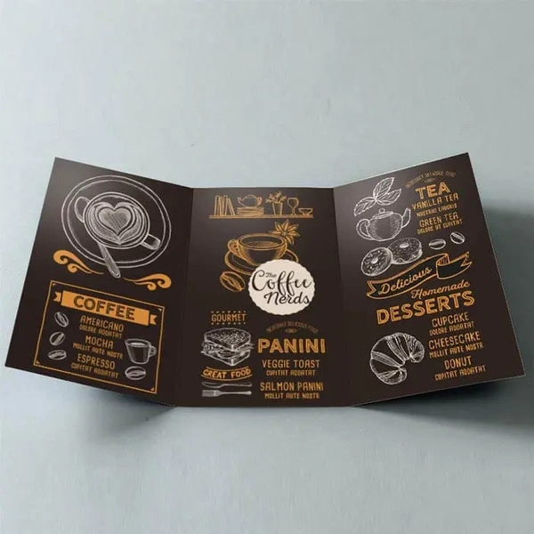 Laminated menu printing in Peterborough | Peterborough Print